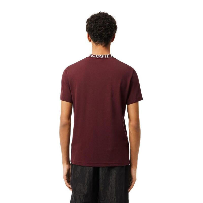 Tshirt Homme (Rouge Bordeaux) LACOSTE - Decathlon
