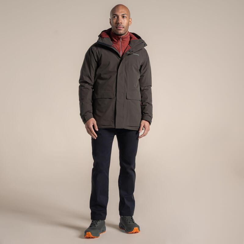 Veste matelassée imperméable et respirante à capuche Lorton Thermic ...