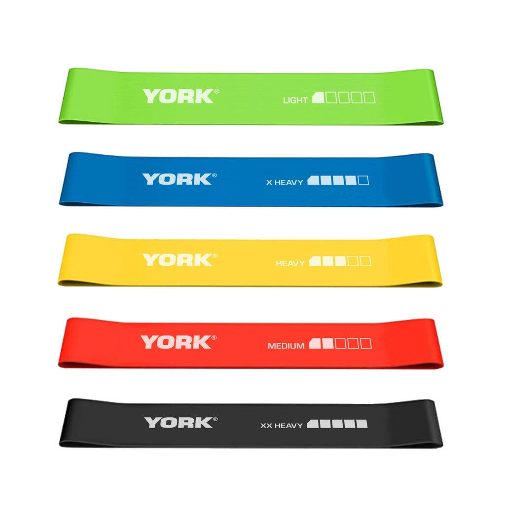 York Resistance Loop Glute Band Set | Decathlon