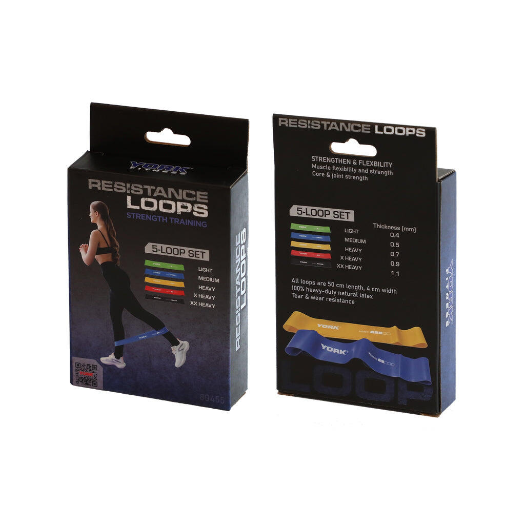 York Resistance Loop Glute Band Set | Decathlon