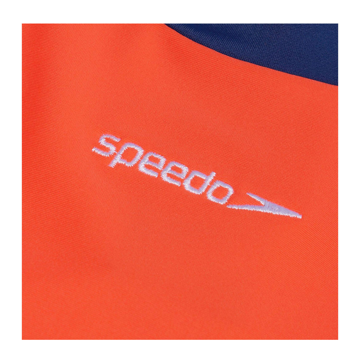 Childrens/Kids Learn To Swim Rash Top (Blue/Orange) SPEEDO | Decathlon