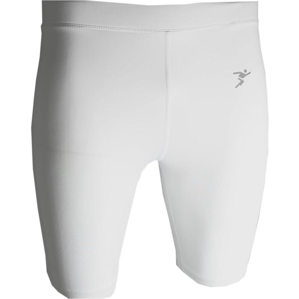 M - WHITE Junior Sports Baselayer Compression Shorts Bottoms - Unisex ...