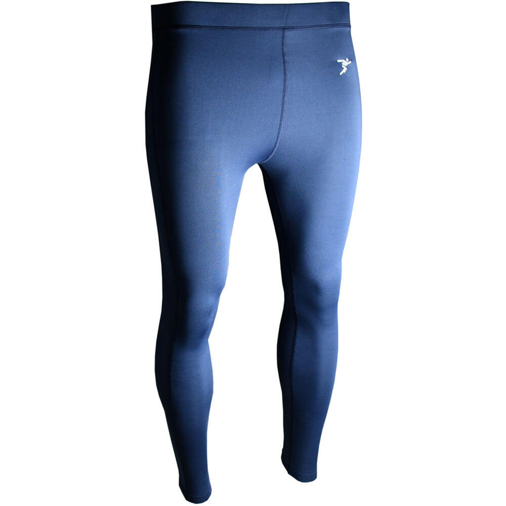 L - NAVY Junior Sports Baselayer Compression Leggins Bottoms - Unisex ...