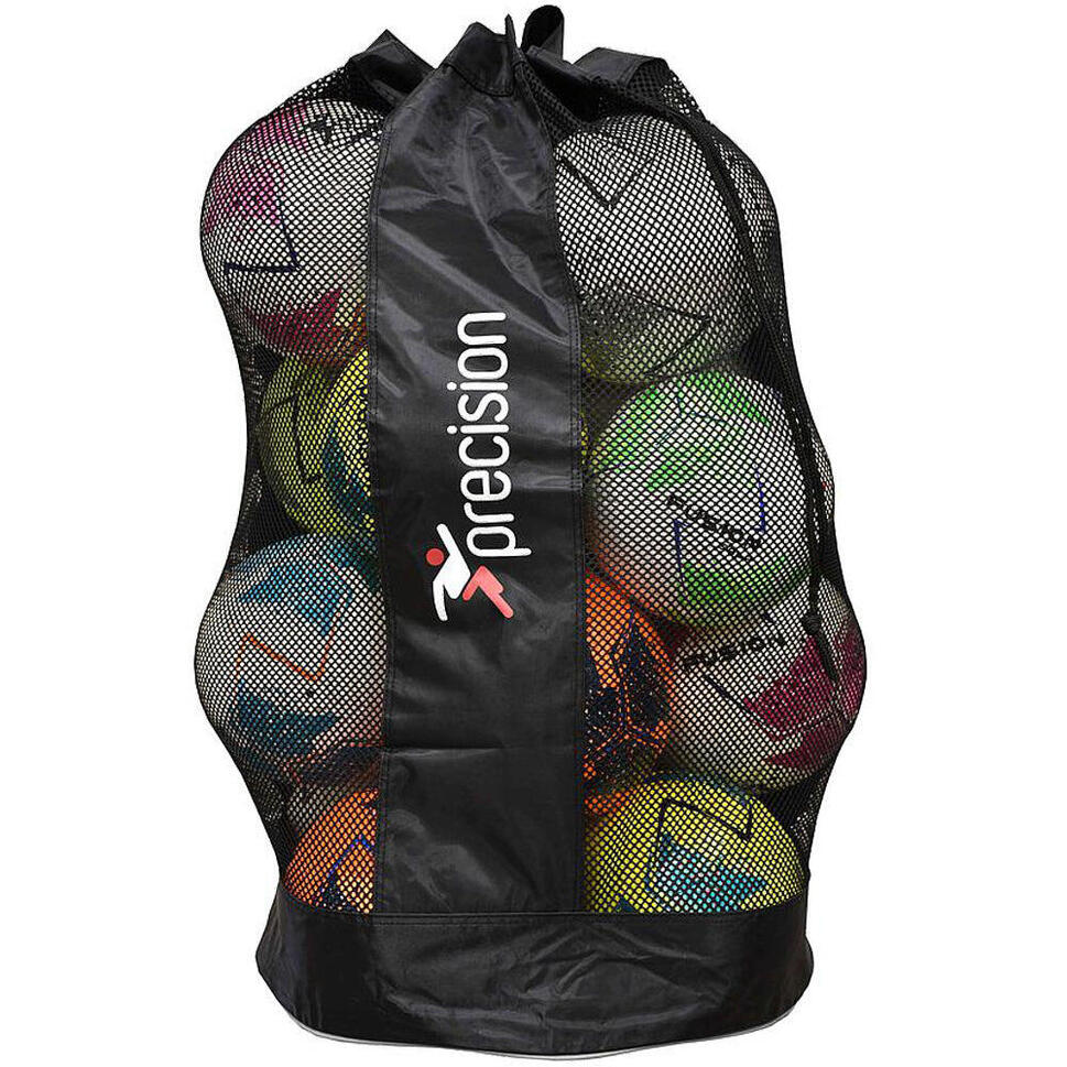 20 Ball Football Mesh Carry Sack Bag - Draw String Nylon - Holds 20x ...