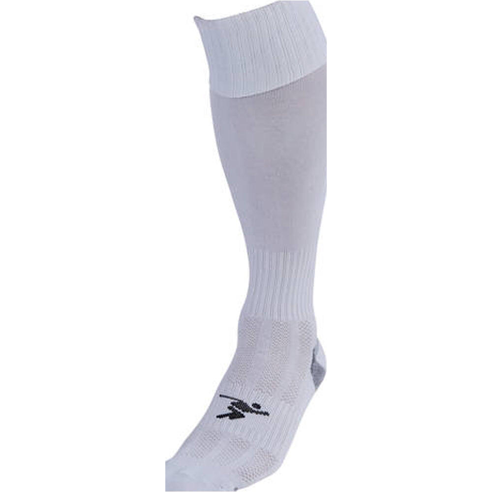 JUNIOR SIZE 3-6 Pro Football Socks - PLAIN WHITE - Ventilated Toe ...