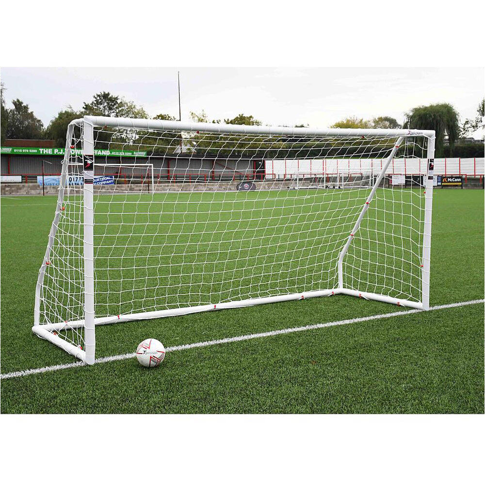 16 x 7 Feet Match Approved Football Goal Posts & Net - All Weather ...