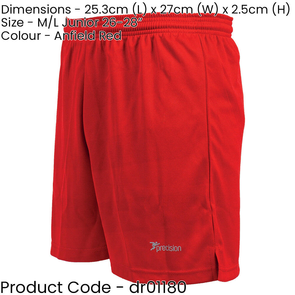 M/L JUNIOR Elastic Lightweight Football Gym Training Shorts - Anfield ...