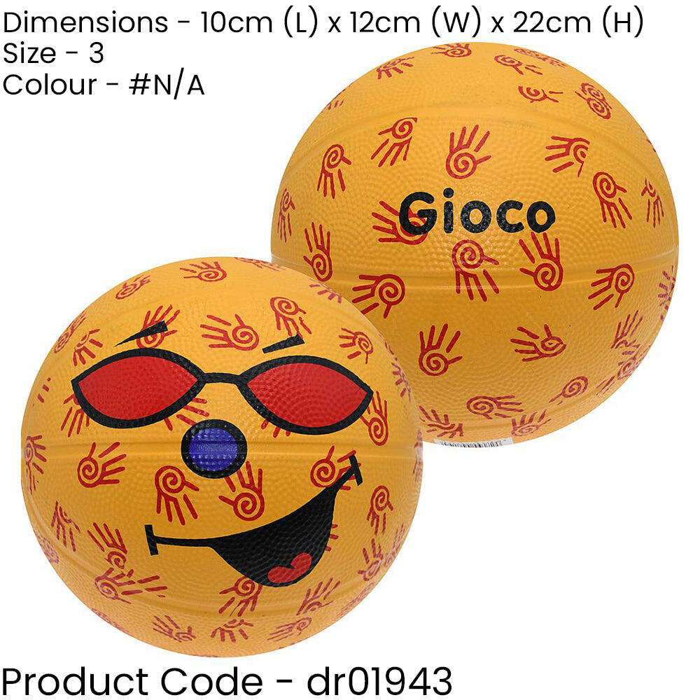 JUNIOR Mini Rubber Basketball - Indoor & Outdoor Surfaces Child / Kid ...