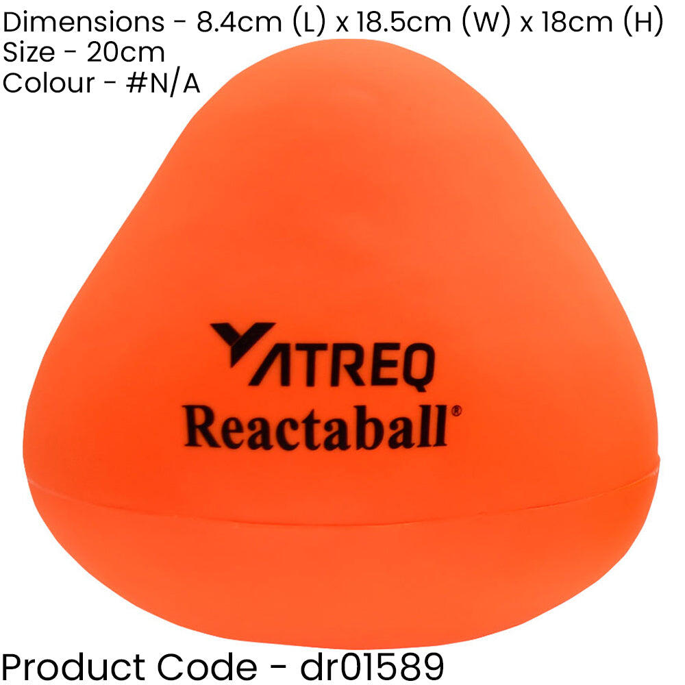 20cm Goalkeeping Reaction Ball - Random Bounce Reflex Save Training ...