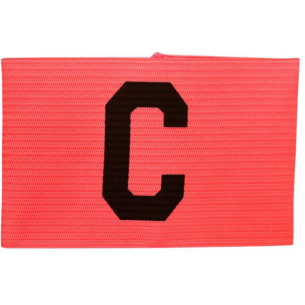 Junior Captains Armband - FLUO PINK - Football Rugby Sports Arm Bands ...