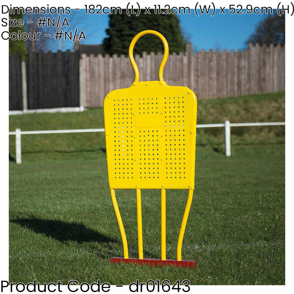 3 PACK JUNIOR 5ft Football Mannequin Set & Bag - Spiked Grass Dummy ...