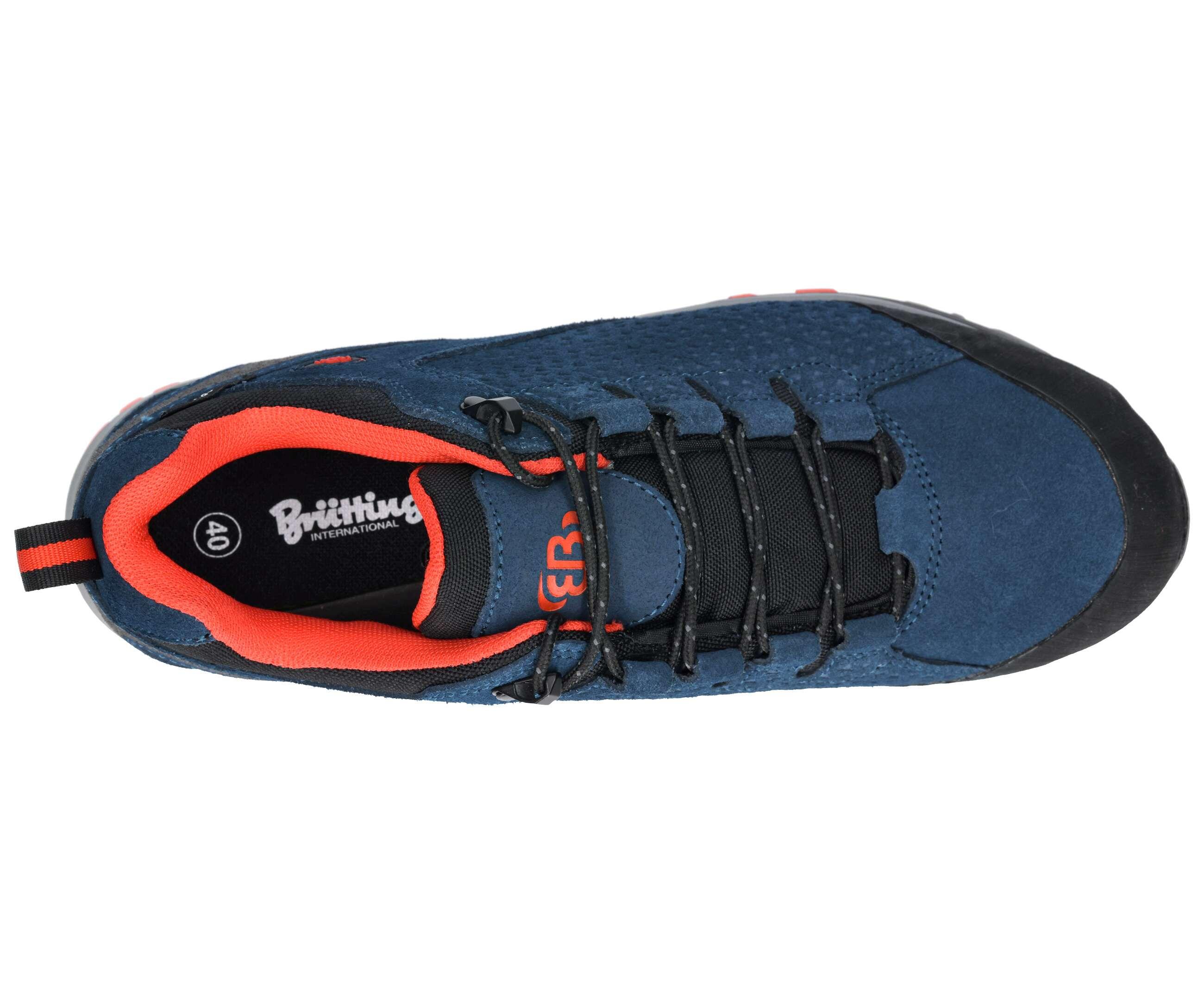 Brütting Mount Trish Low Waterproof Shoe blue suede BRUTTING | Decathlon