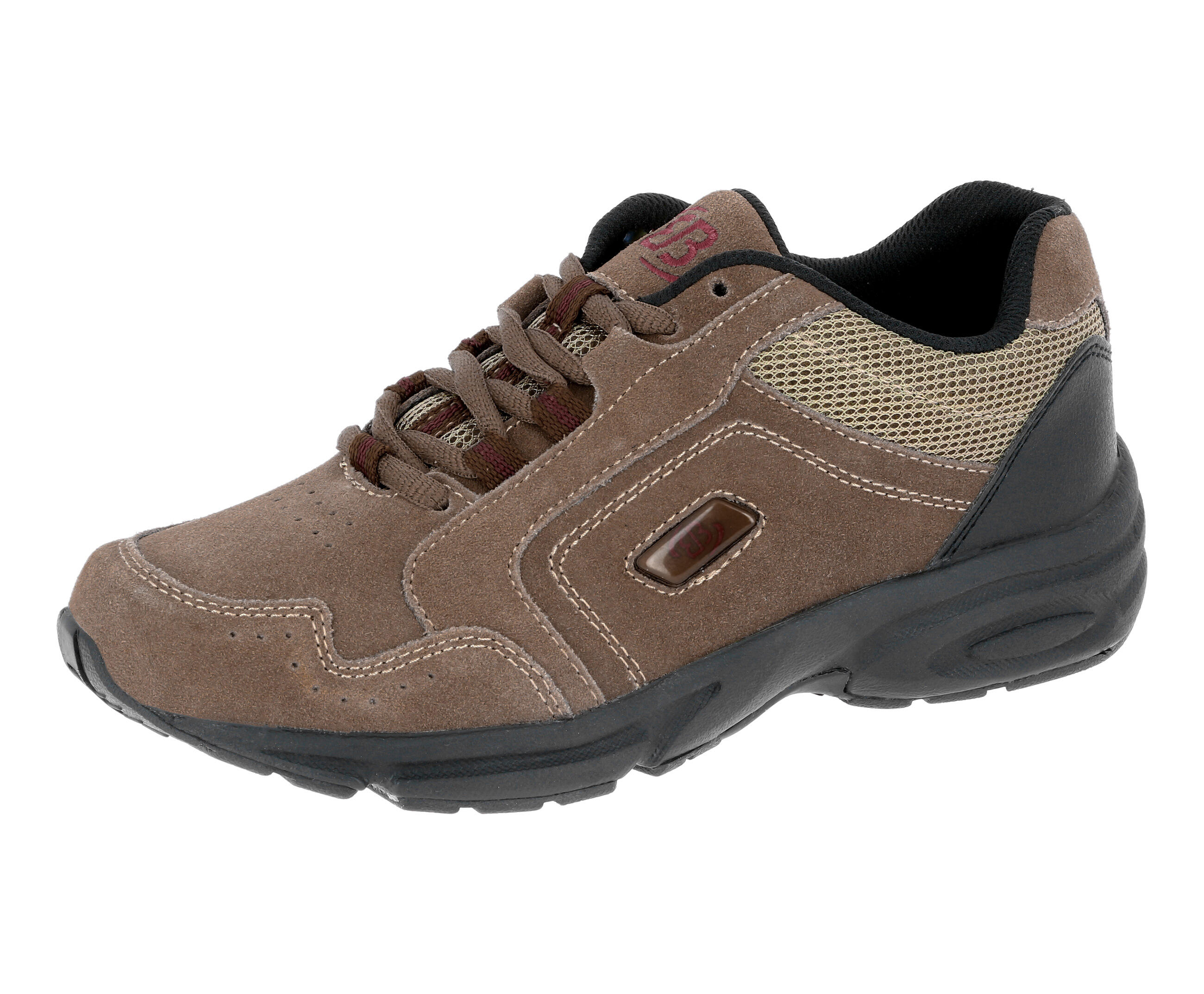 Brütting Circle Men's Walking Shoe Suede Leather Brown BRUTTING | Decathlon
