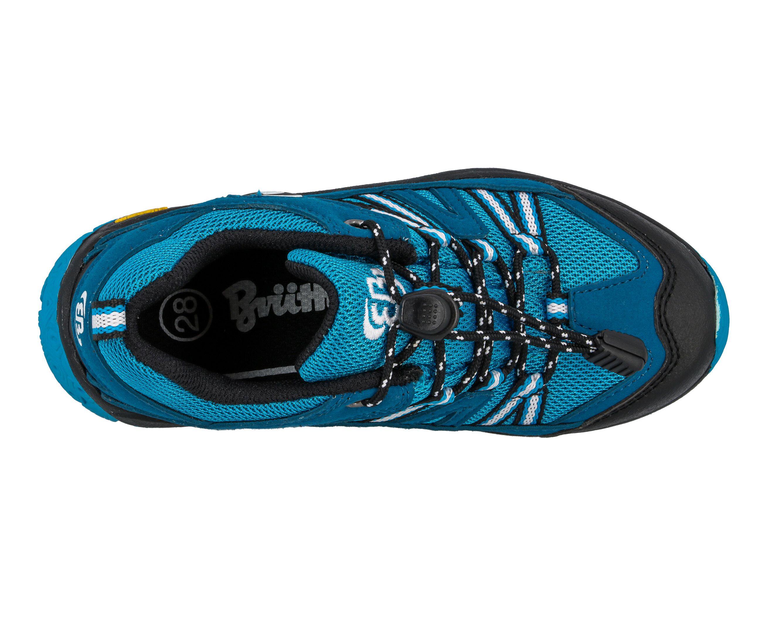 Brütting Ohio Low Boys' Hiking Shoe blue, waterproof, Vibram sole ...