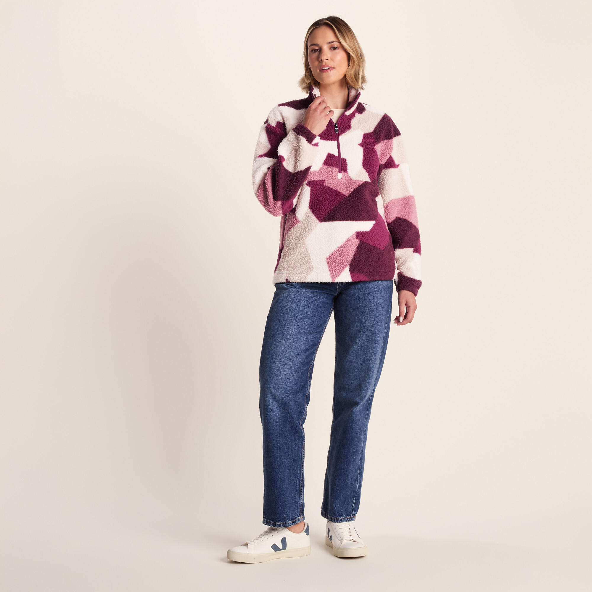 Sara Womens Sherpa Fleece TOG24 | Decathlon