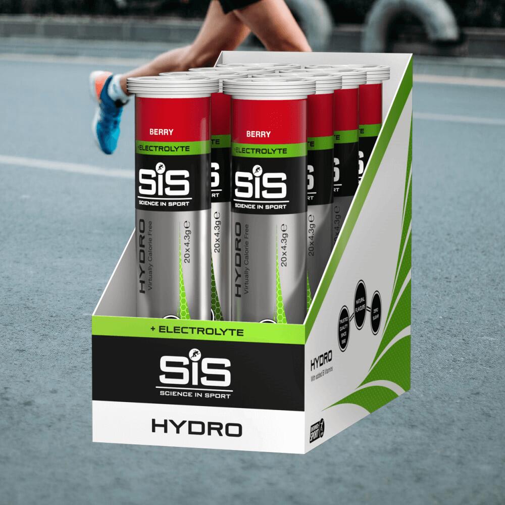 SIS GO Hydro Tablet (8x20Tabs) Berry - Energie & Ausdauer - Elektrolyte ...