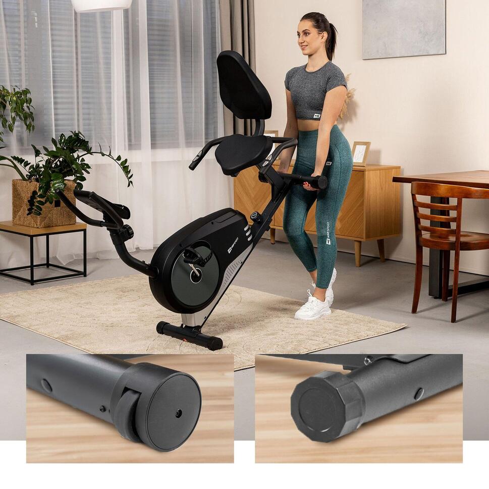 Vélo d'appartement allongé Hop-Sport Root | Decathlon