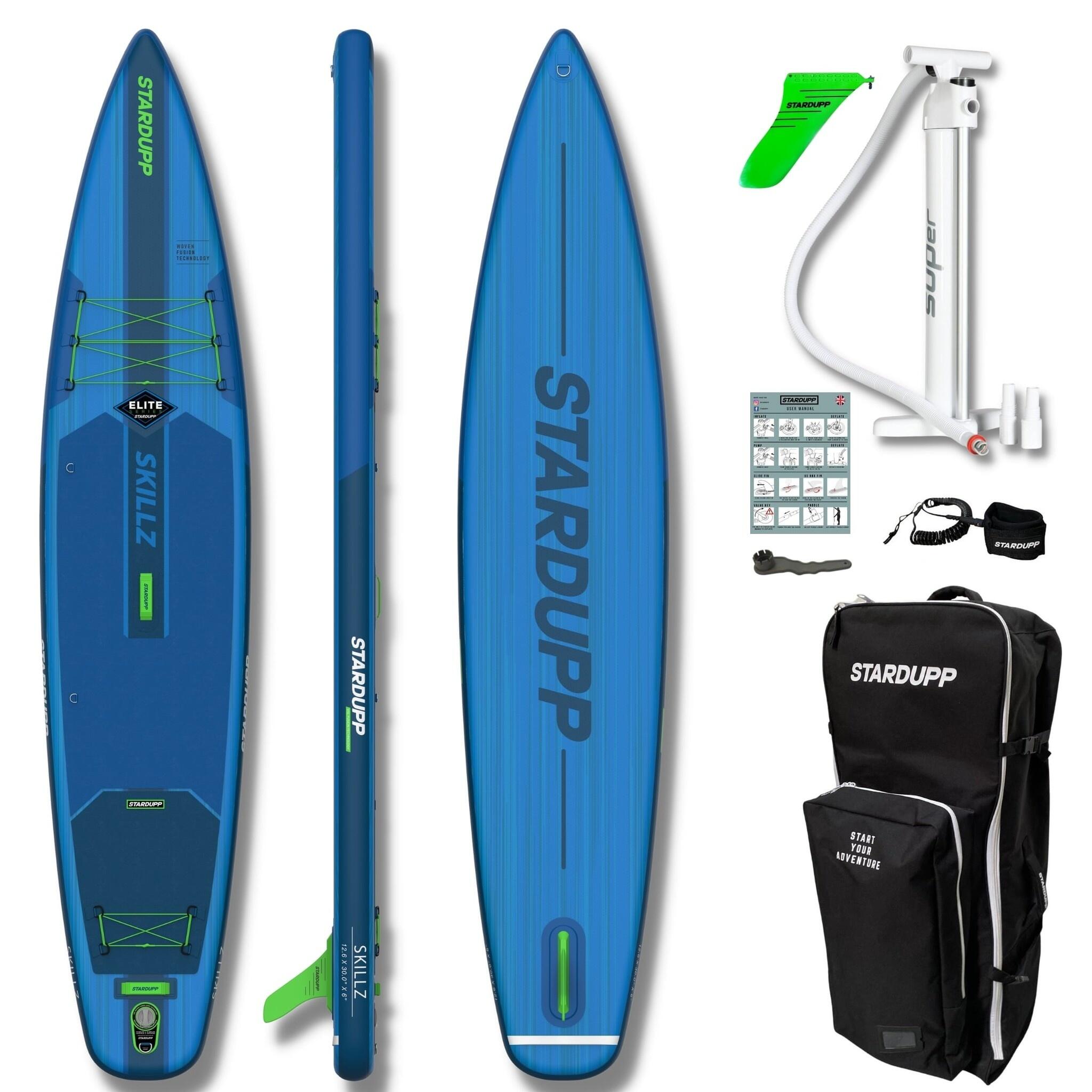 SUP touring Stardupp Skillz 12'6 gonflable Woven double couche, 330L ...
