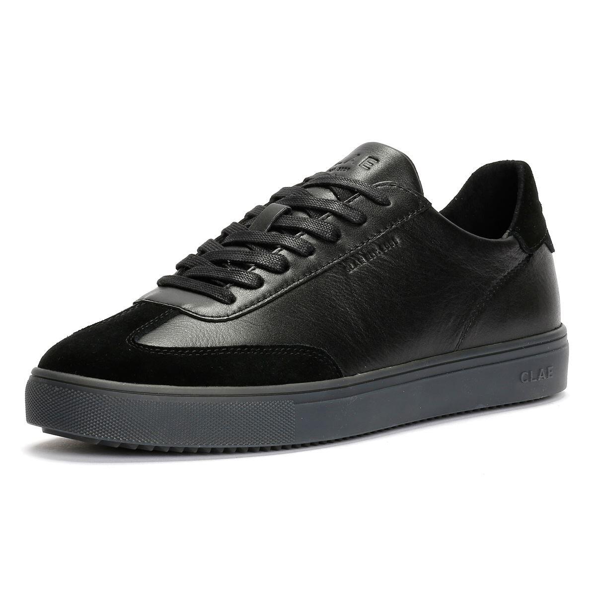 Clae Deane Leather Clear Men's Black Trainers CLAE | Decathlon