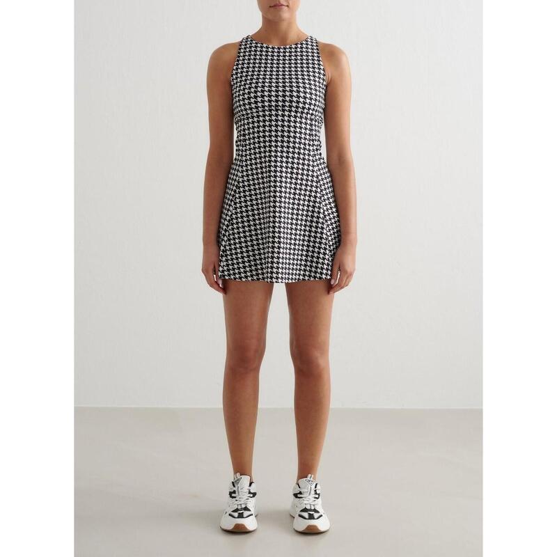 Femme Robe Col Haut Évacuant l'humidité Motif Multicolore AIM'N | Decathlon