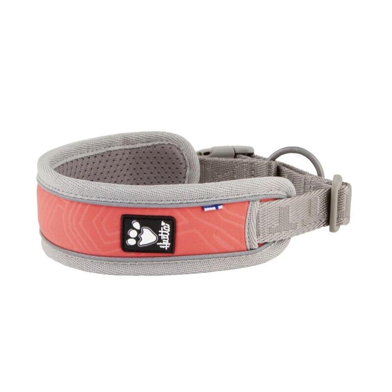 Collier VENTURE rembourré pour chiens gris XLARGE 55-65 cm HURTTA ...