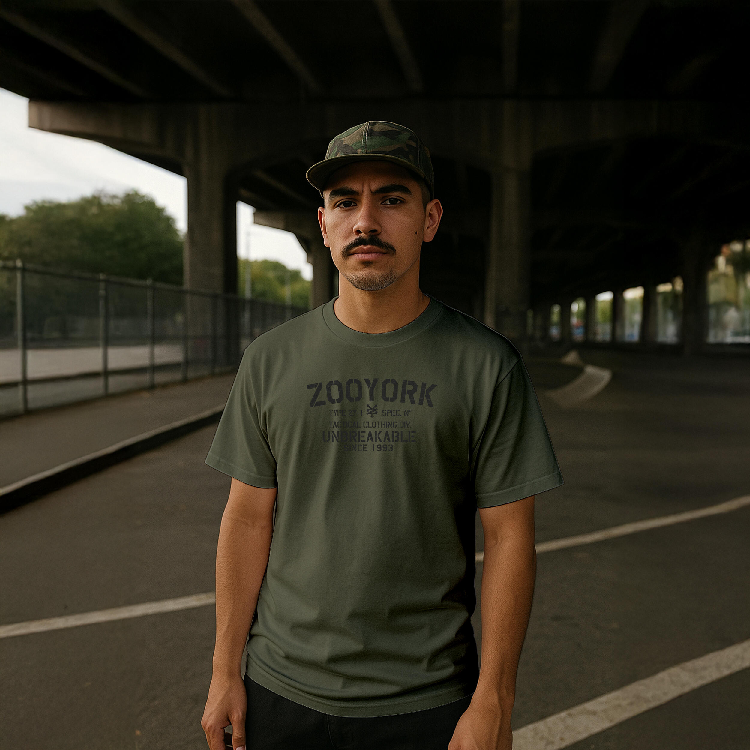 Zoo York Unbreakbale T-Shirt - Olive | Decathlon
