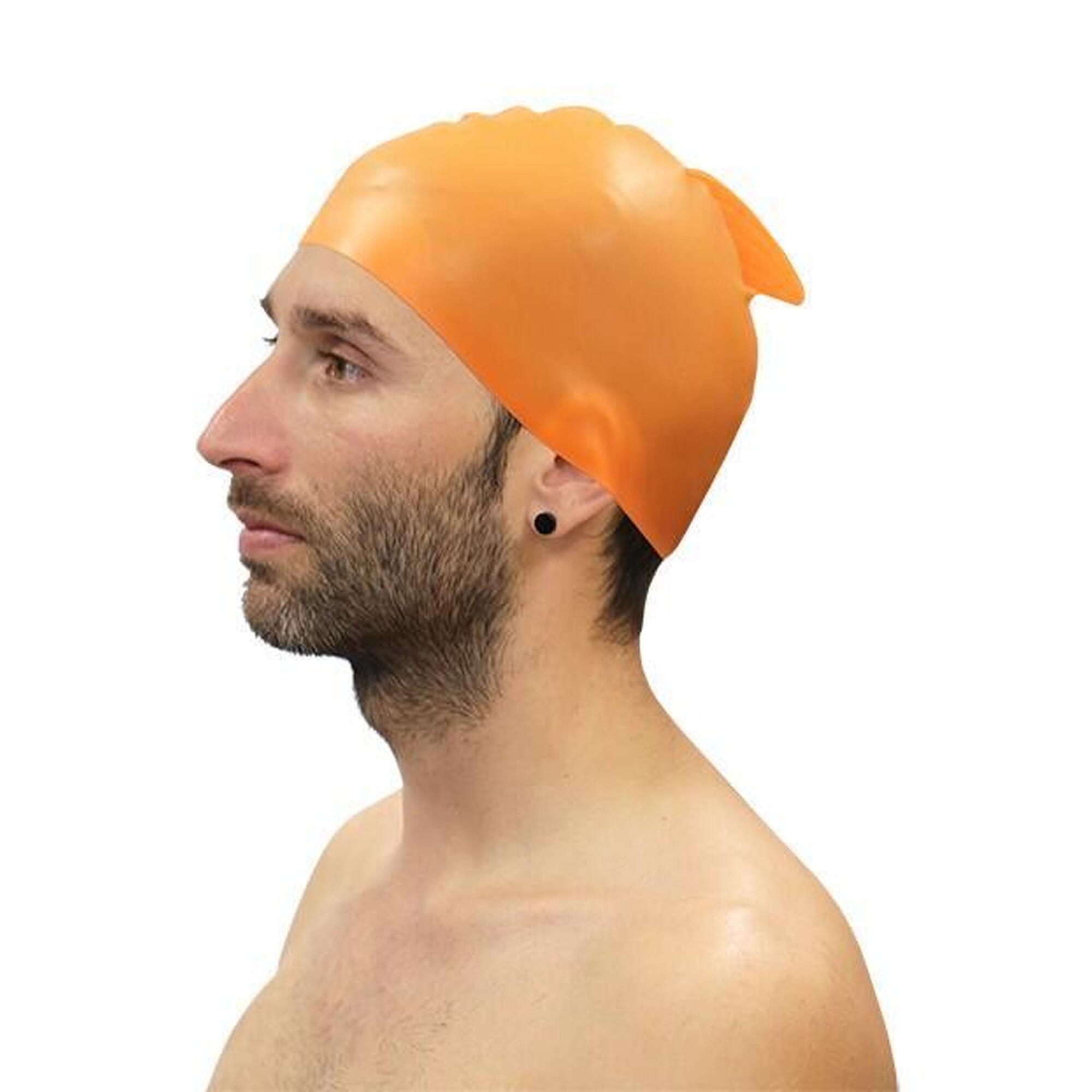 Pack de 10 bonnets de natation en silicone Softee avec aileron SOFTEE ...