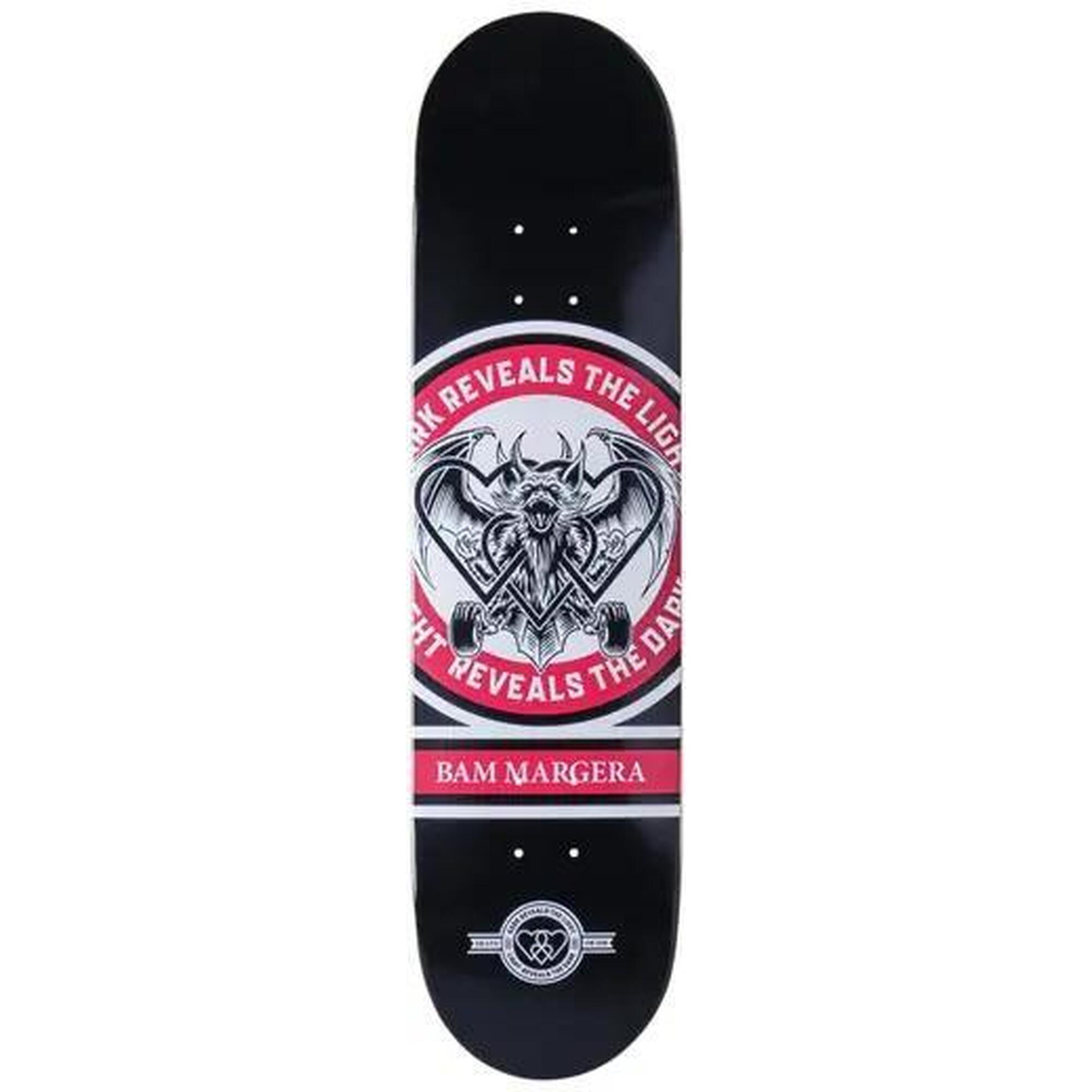 THE HEART SUPPLY Heart Supply Bam Margera Skateboard Deck - 8" - Reveal ...