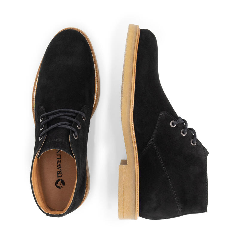 Ferryhill Homme - Chaussures à lacets - Cuir - Noir TRAVELIN' | Decathlon