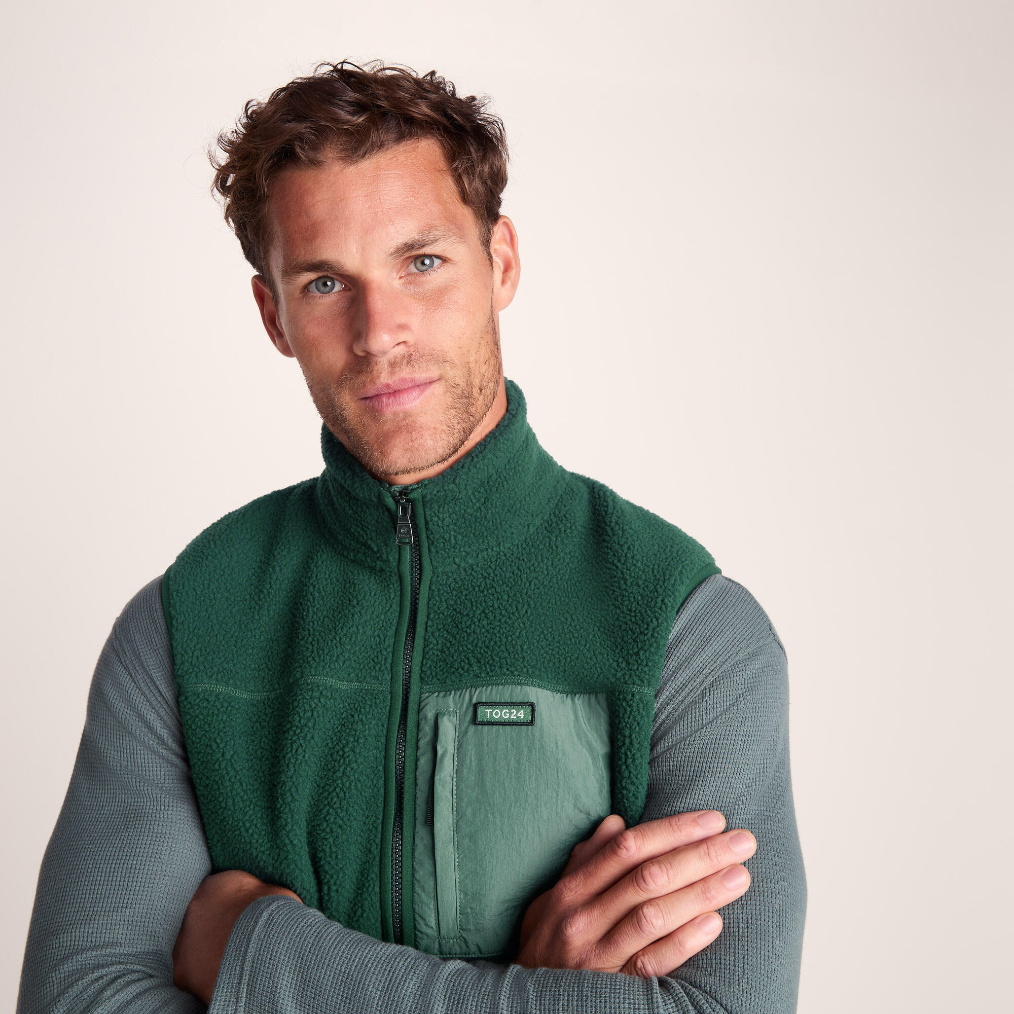 Evan Mens Sherpa Gilet TOG24 | Decathlon