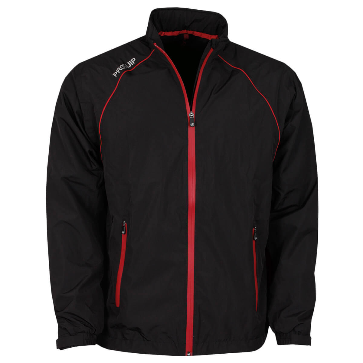 Proquip Mens Nevtec Lightweight Jacket - Black/Red - S | Decathlon