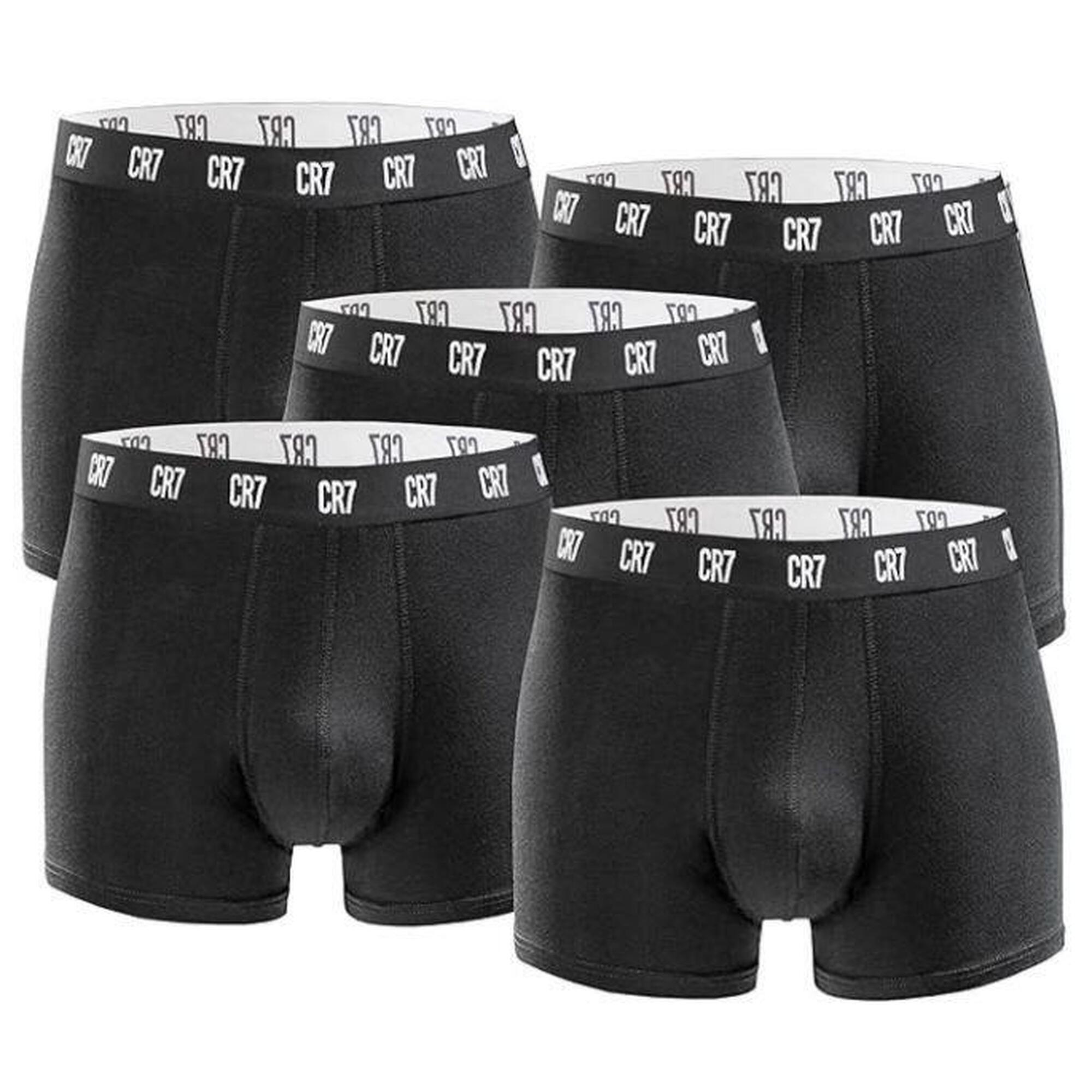 Boxers CR7 pour Hommes - Pack de 5 Noir-Blanc XL CRUYFF | Decathlon