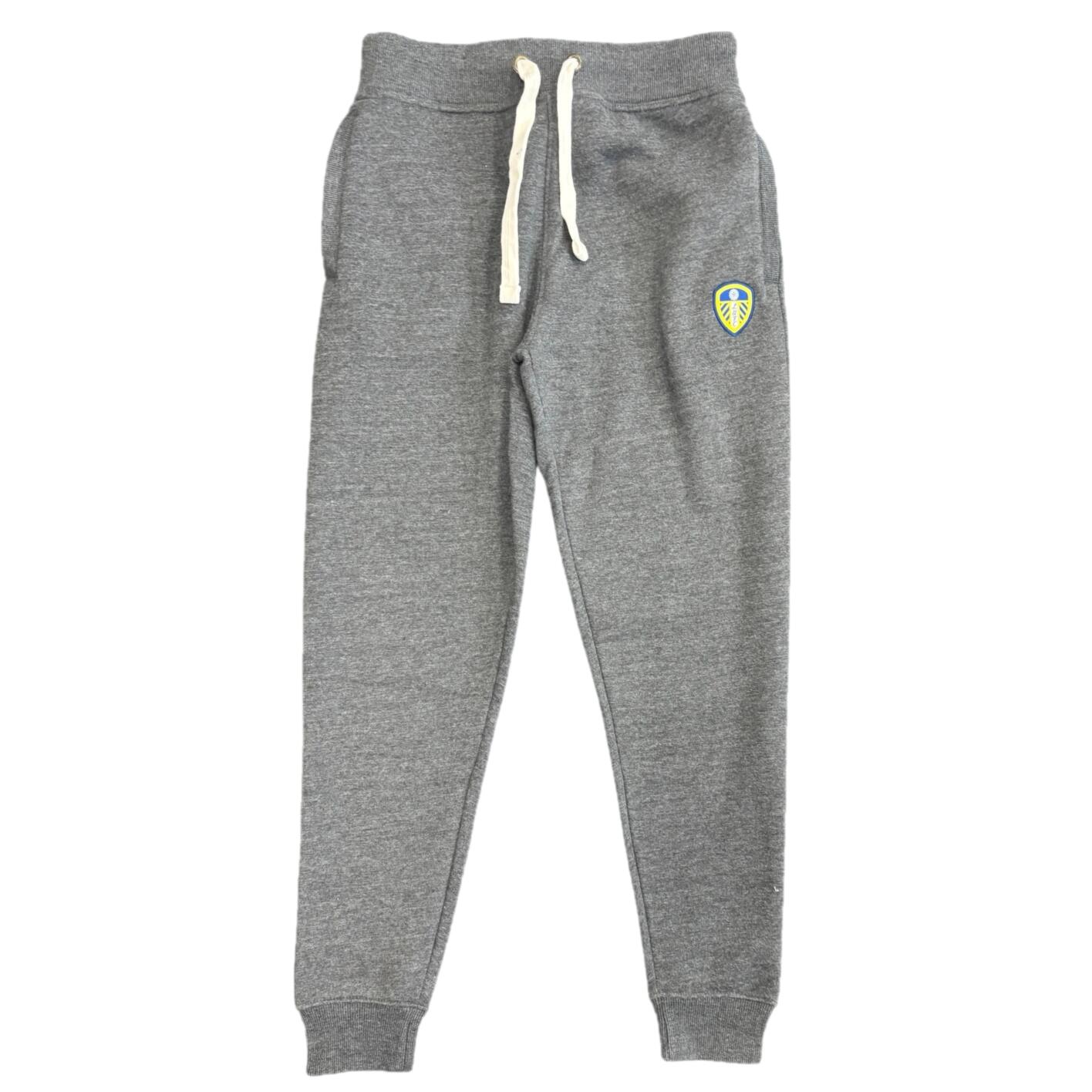 Leeds United Men's Joggers Football Essentials Grey Lounge Pants NO ...