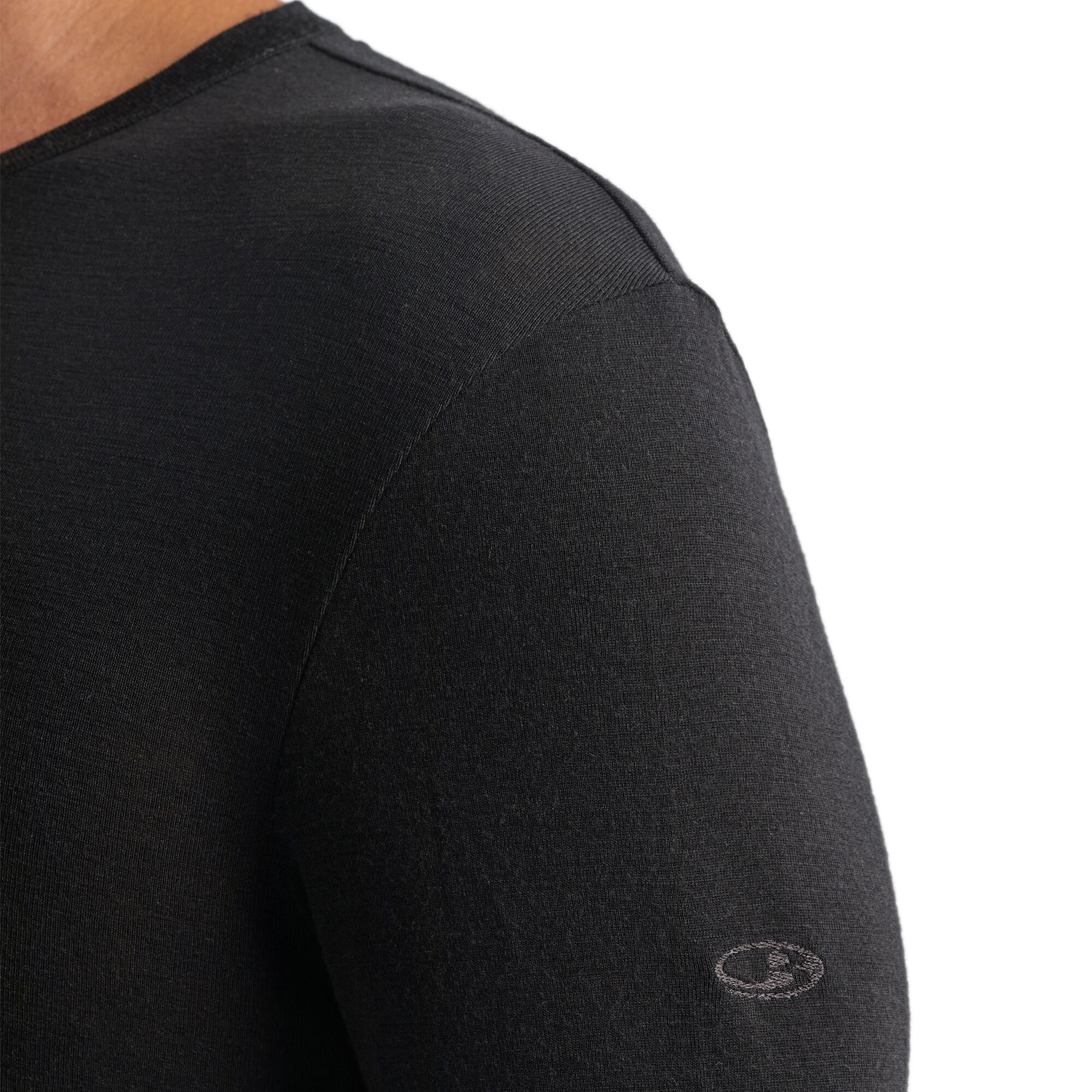 Men's Icebreaker Everyday 175 Merino Wool Long Sleeve Crew Base Layer ...