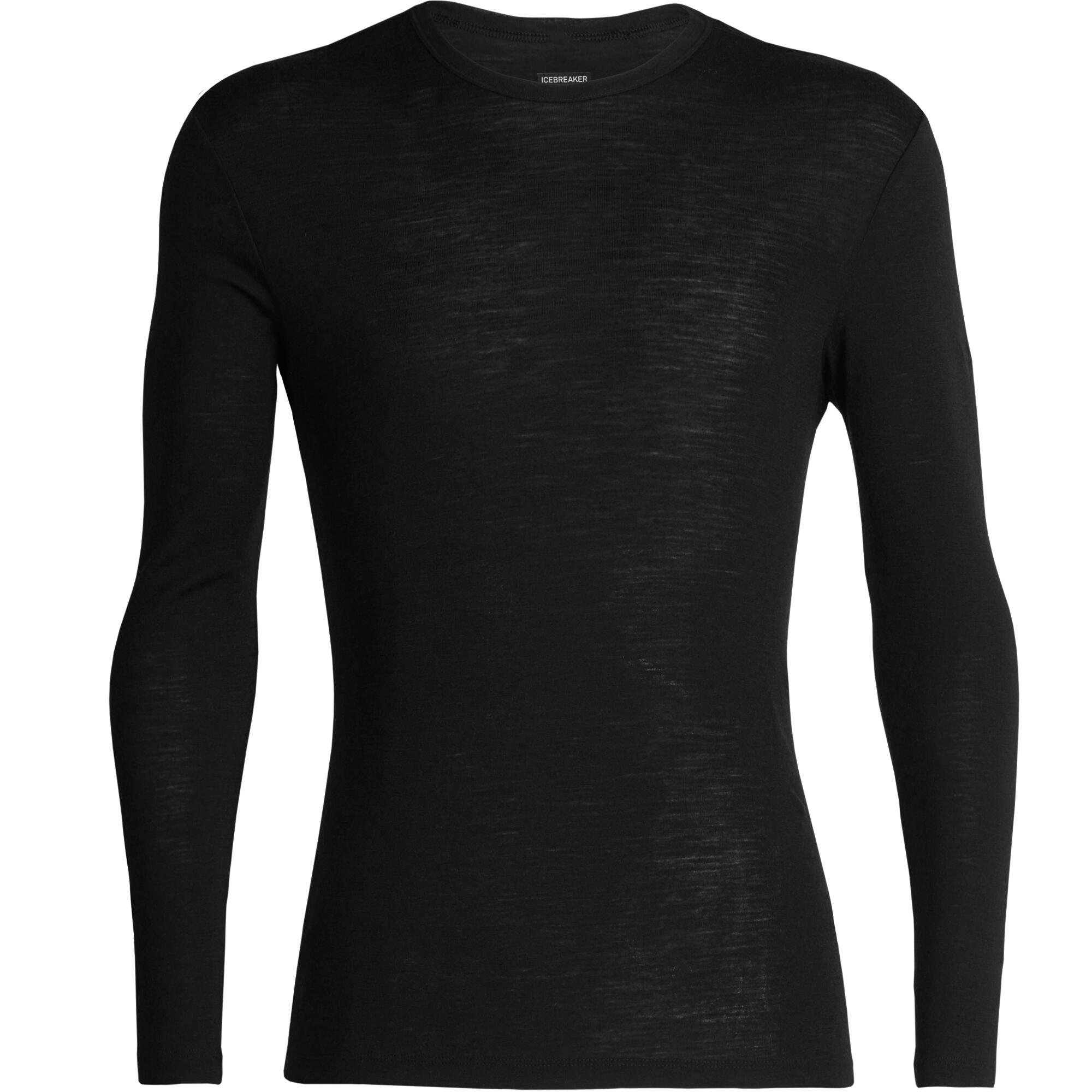 Men's Icebreaker Everyday 175 Merino Wool Long Sleeve Crew Base Layer ...