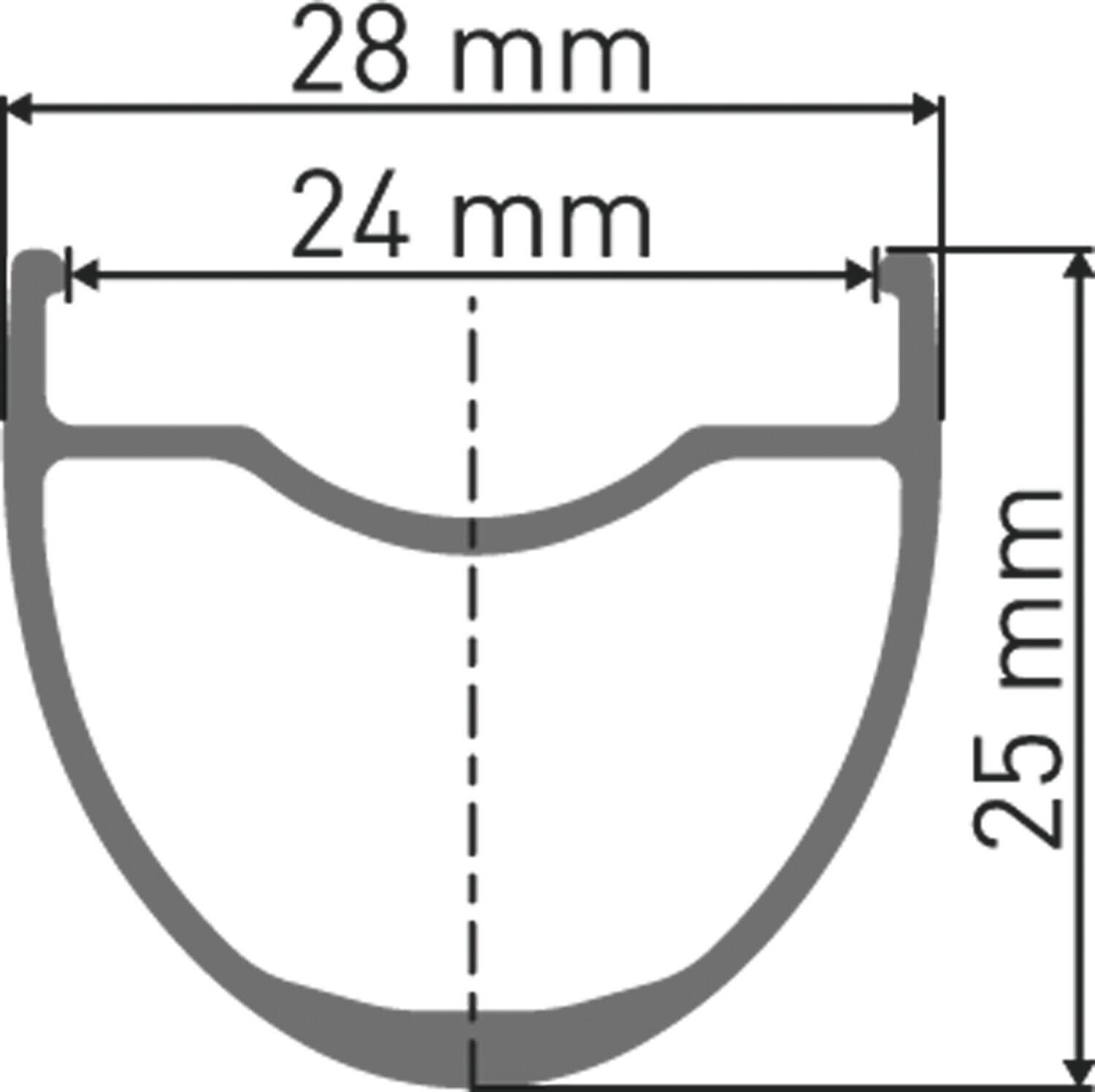 Wiel achteras cassette DT Swiss 700 G1800-25 Tubeless Ready Disc Centerlock Shim | Decathlon