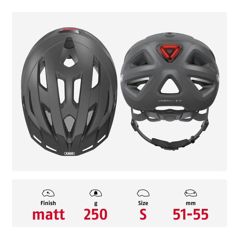 Cyklistická helma Abus Urban-I 3.0 ABUS - Decathlon