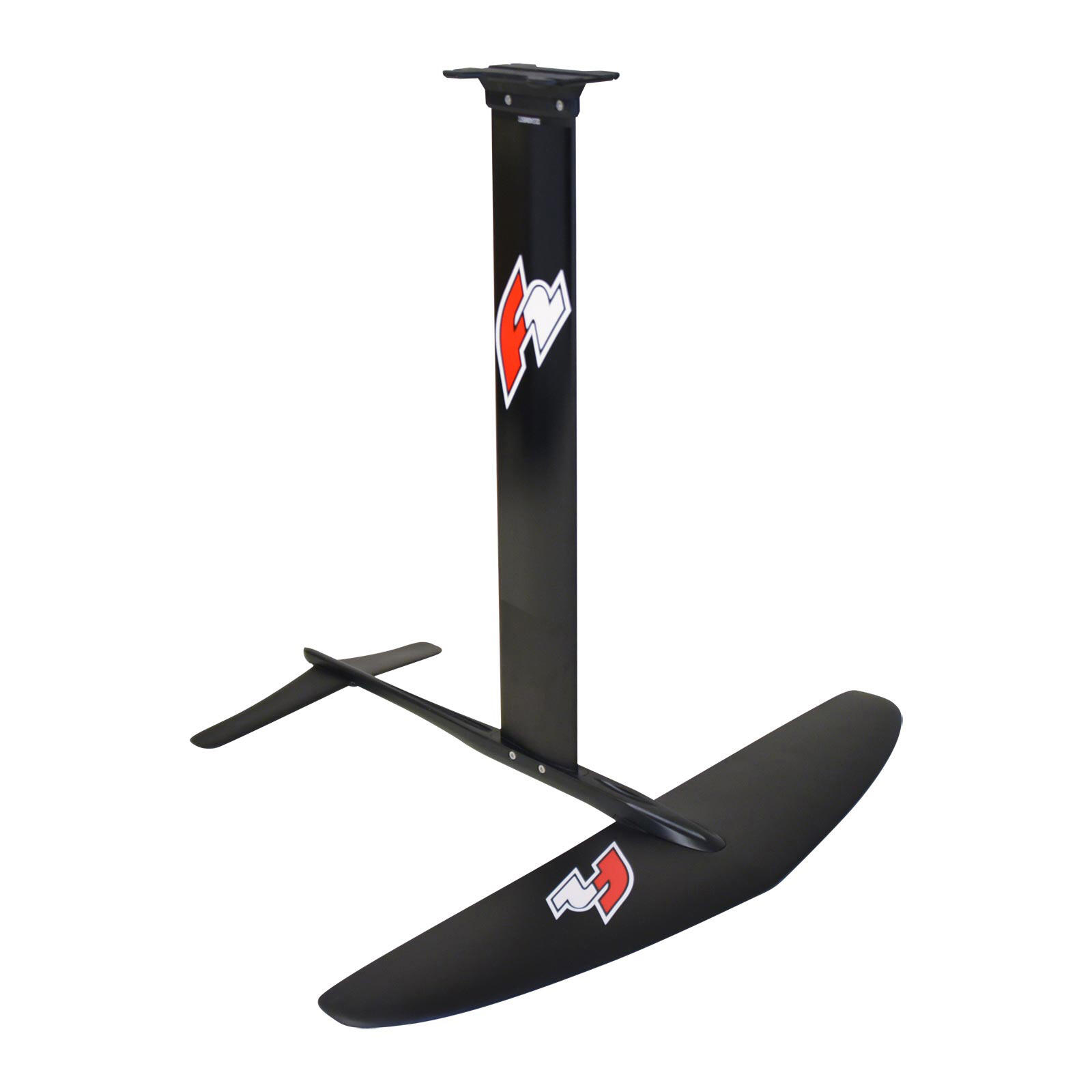 F2 Set Foilboard Glide Strato Team Rot 160L + Alu Foil 1700 + Wing 5qm ...