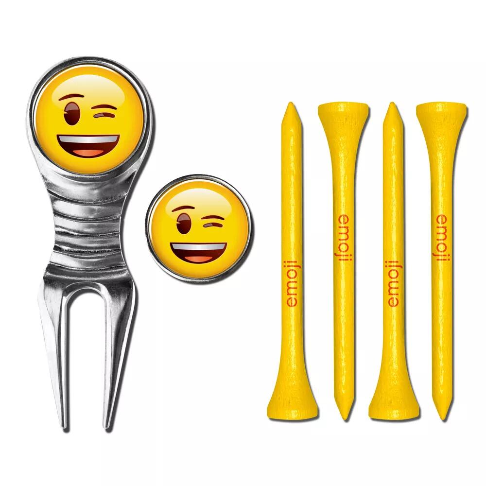 Wink Emoji Golf Accessory Set EMOJI | Decathlon