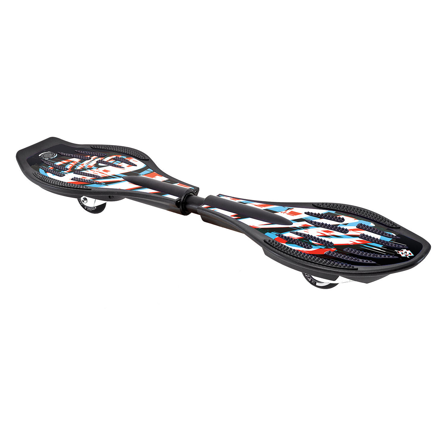 Waveboard Black Glitch Skateboard Unisex STREET SURFING | Decathlon