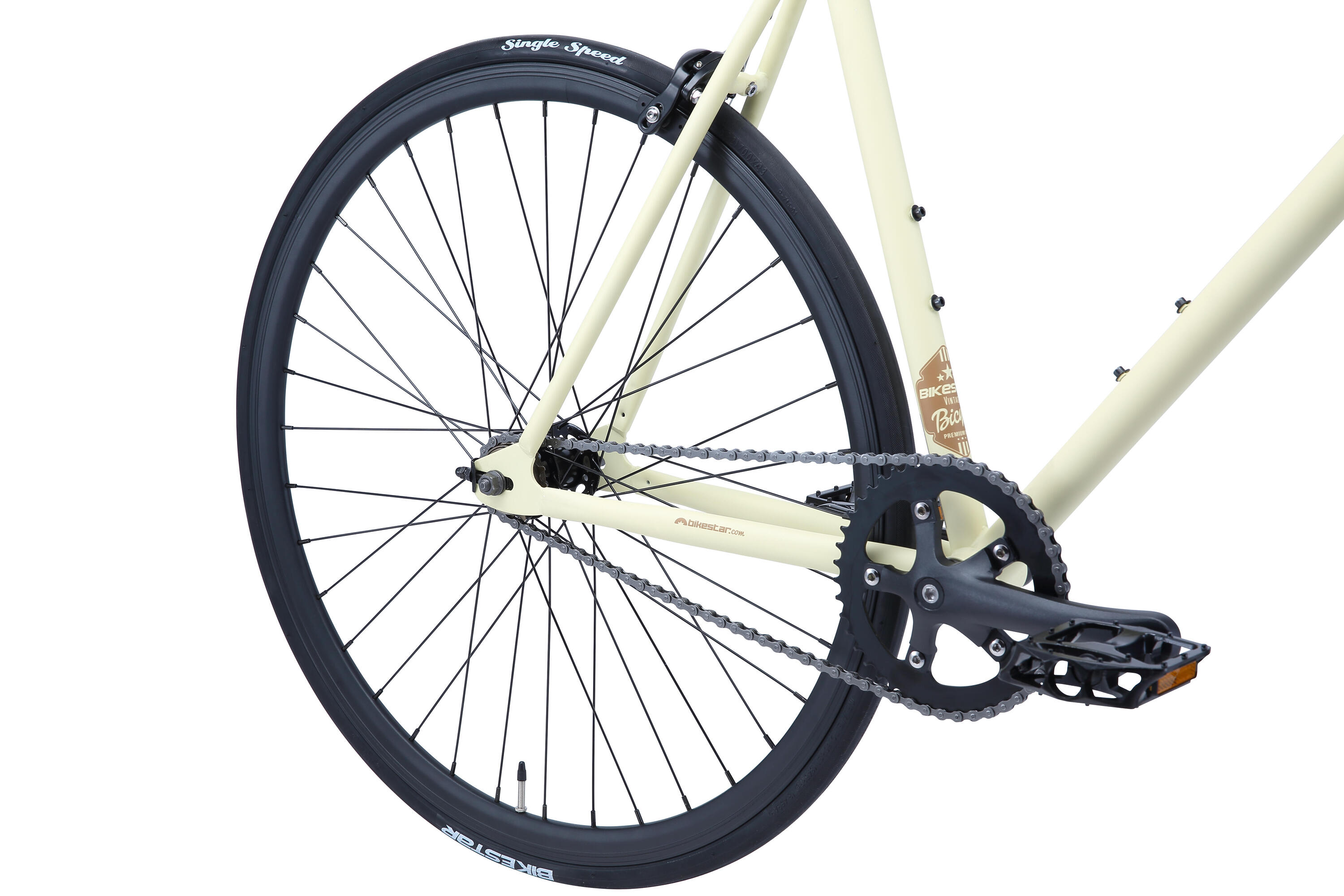 Aluminium stadsfiets single speed 28" | Decathlon