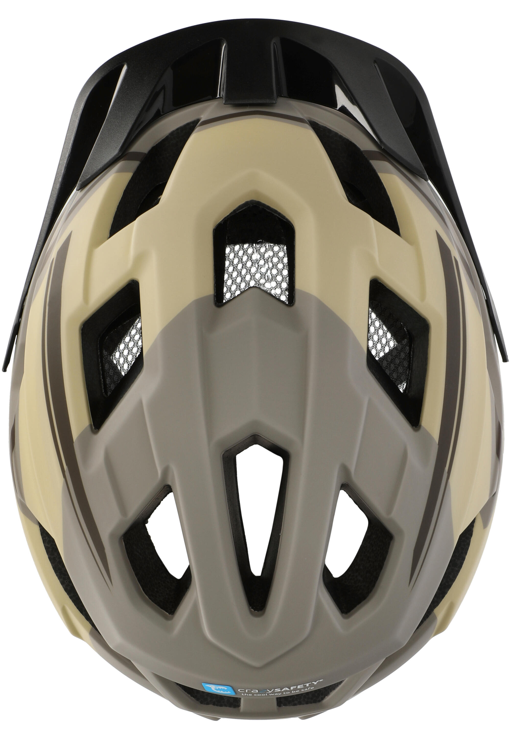 Fullface bike helmet for kids 6-12 | Sand | Crazy Safety | EN1078 Certified - Decathlon