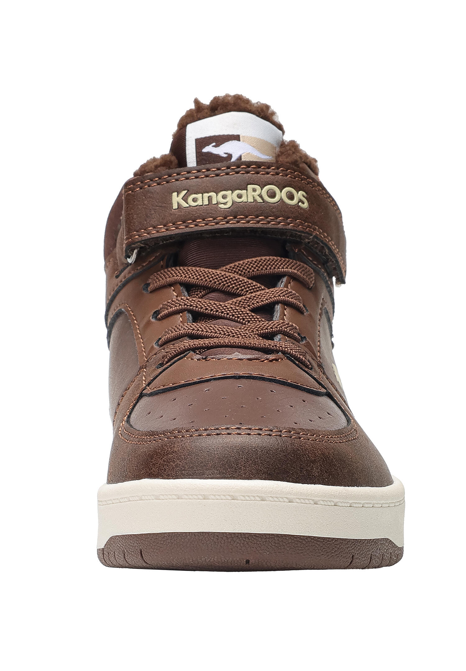 KangaROOS K-CP Bound Mid EV High-Top Kinder Unisex Sneaker Warmfutter braun KANGAROOS | Decathlon