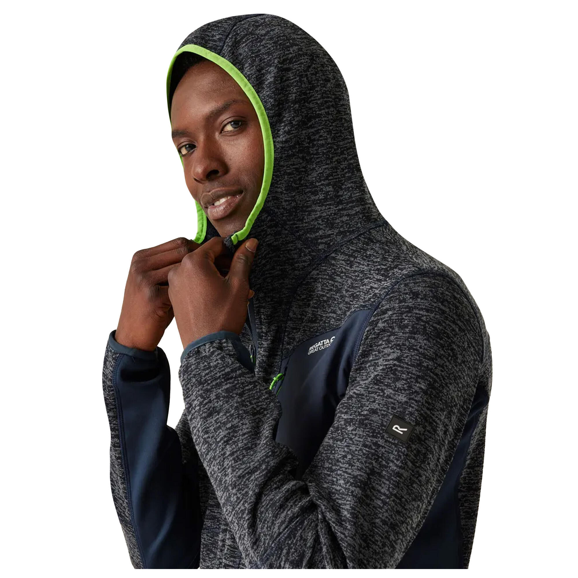 Giacca In Pile Cerniera Su Intera Lunghezza Uomo Regatta Alven Blu ...