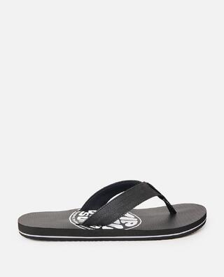 Heren Ripper Bloom Slippers Wit/Zwart RIPCURL | Decathlon