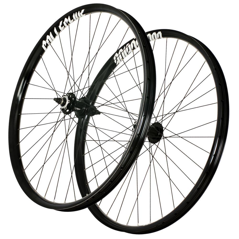 W2 Mountain Bike (MTB) Wheels Set 29'' - Black | Decathlon