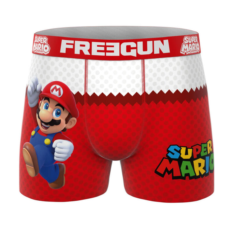 Lot de 3 boxers homme Super Mario Bros FREEGUN | Decathlon