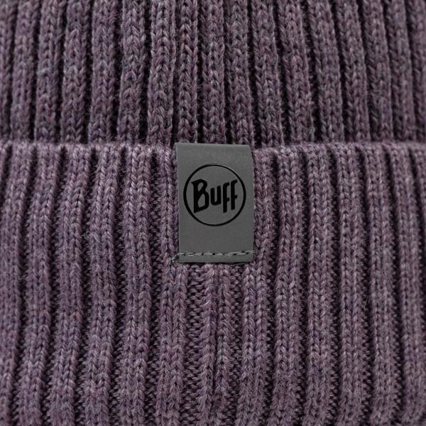Czapka BUFF MERINO ACTIVE BEANIE SOLID PURPLE LILAC BUFF | Decathlon