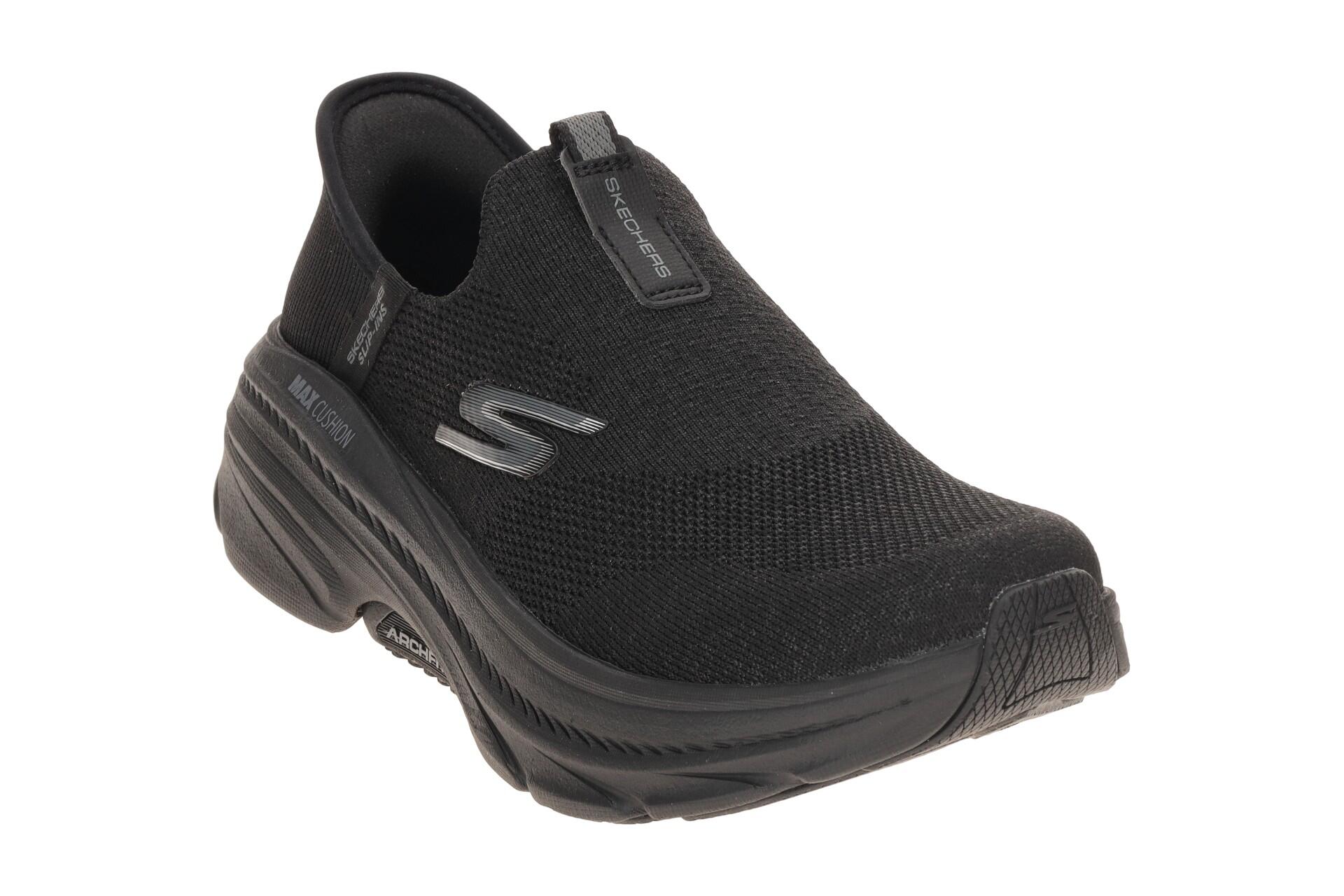 Skechers MAX CUSHIONING Schuhe schwarz Arch Fit SLIP-INs 128945 ...