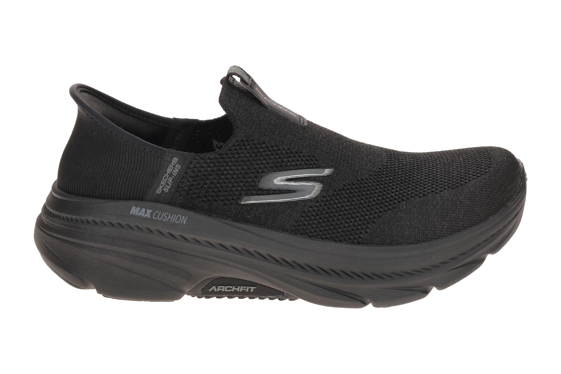 Skechers MAX CUSHIONING Schuhe schwarz Arch Fit SLIP-INs 128945 ...